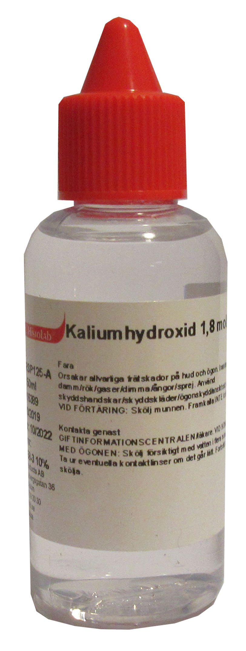Kaliumhydroxid 1,8 mol/L (10%) 50 ml